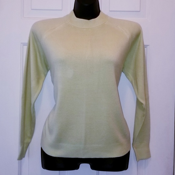 Designers Originals | Sweaters | Designer Originals Soft Lime Green ...
